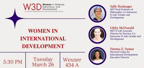 Women in International Development | MIT D-Lab